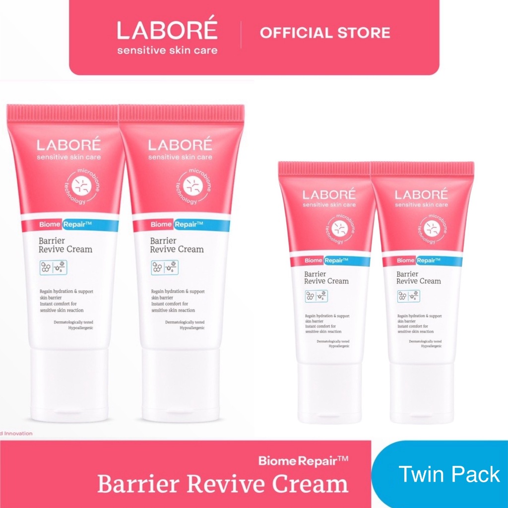 Jual LABORE BiomeRepair Barrier Revive Cream Twin Pack / Indonesia ...