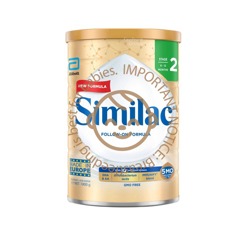 Jual Susu Similac Follow On Stage 2, 1800gr | Shopee Indonesia