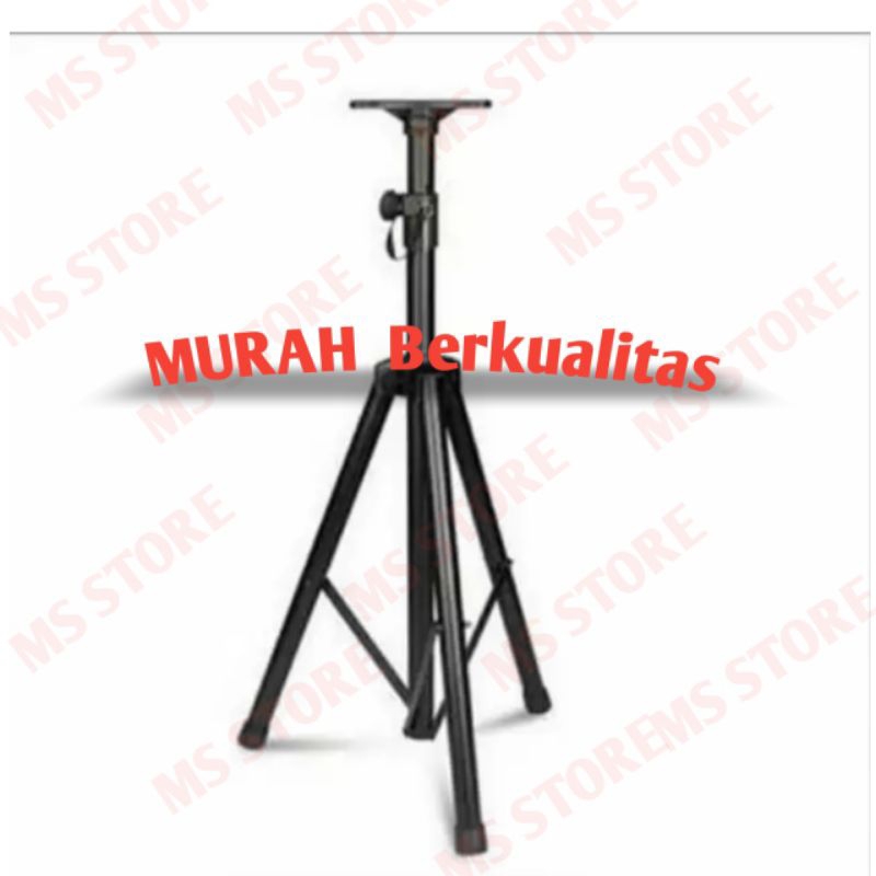 Jual Stand Speaker Portable Aktif Murah Bisa untuk semua jenis speaker ...