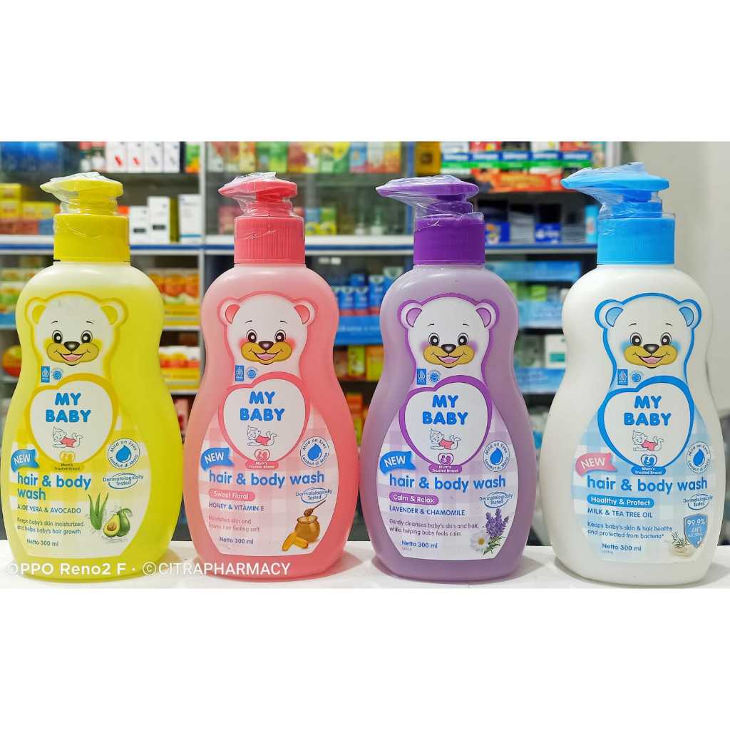 Jual My Baby Hair & Body Wash 𝐏𝐔𝐌𝐏 𝟑𝟎𝟎𝐌𝐋 All Varian - Sampo dan Sabun Mandi untuk Bayi | Shopee ...