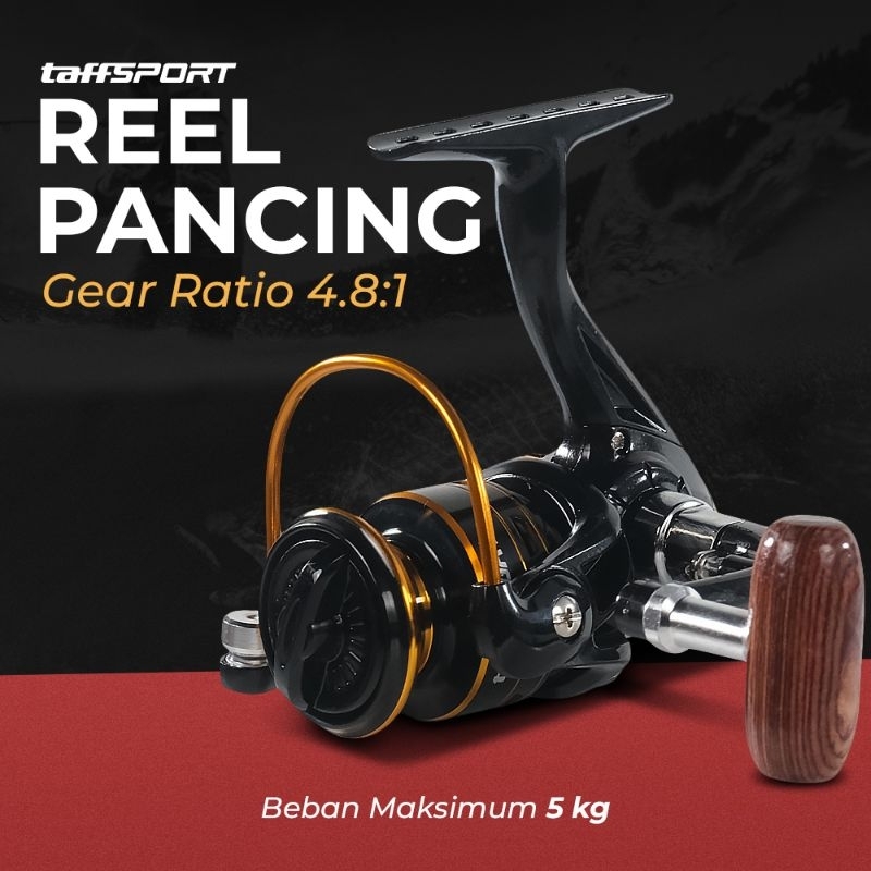Jual Reel Pancing Taffsport SU800 Gear Ratio 4.8:1 High Quality ...