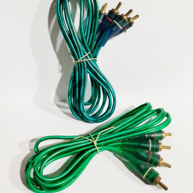 Jual KABEL RCA 2 IN 2KABEL PENYAMBUNG 3 IN 1 TV KABEL RCA 65 CM ...