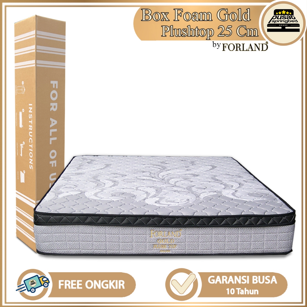 Jual Kasur Busa Full Foam in a Box - Forland Box Plushtop Series ...