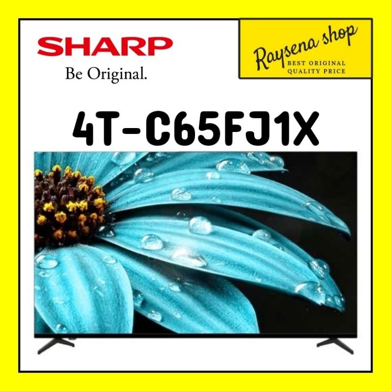 Jual SHARP 65FJ1X GOOGLE TV 4K UHD HDR 65 INCH FRAMELESS / 4T-C65FJ1X | Shopee Indonesia