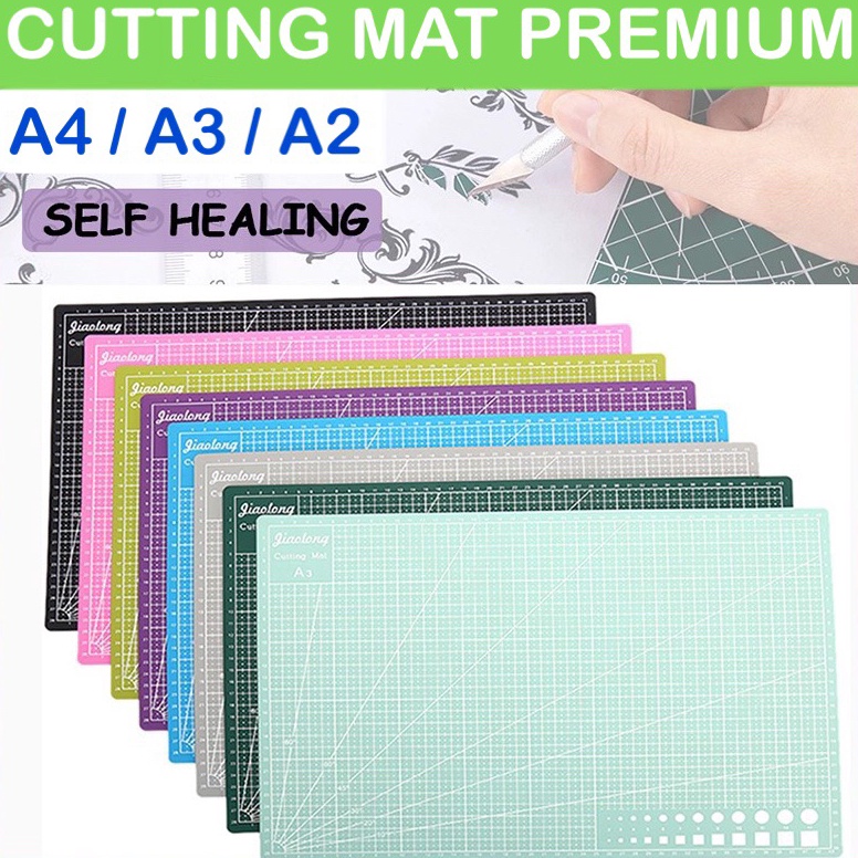 Jual 1111 Promo Brand Cutting Mat A3 A4 A5 PVC Alas Potong Prakarya Papan Ukuran Menjahit ...