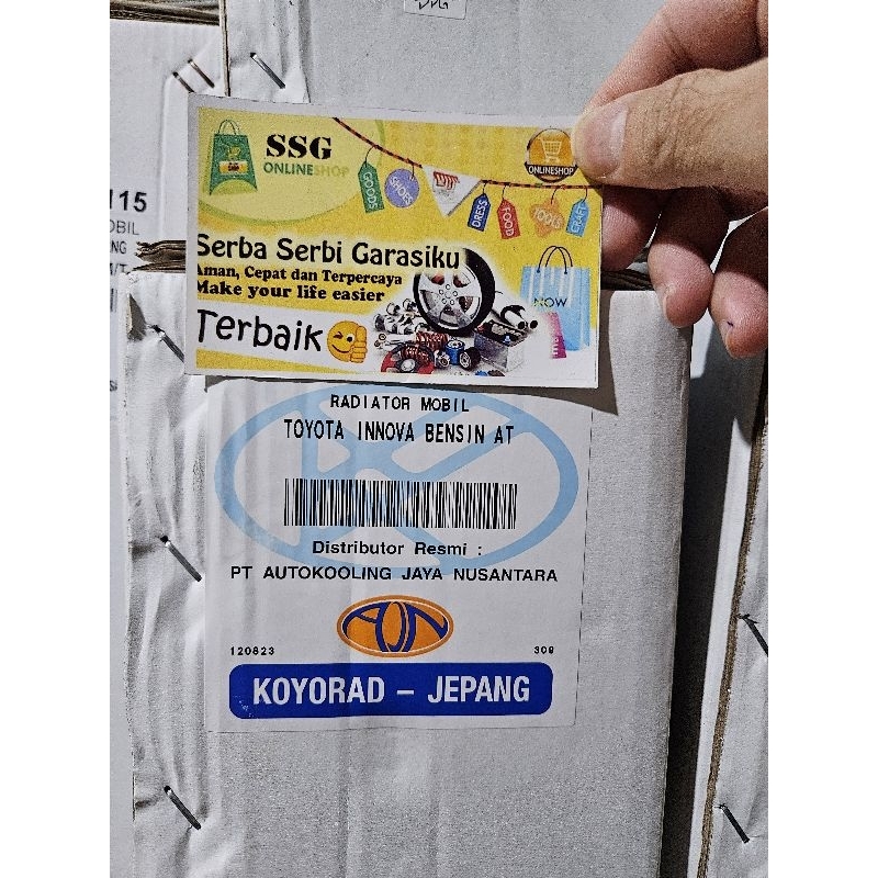 Jual Radiator Assy Koyorad Fortuner Innova Bensin Matic | Shopee Indonesia