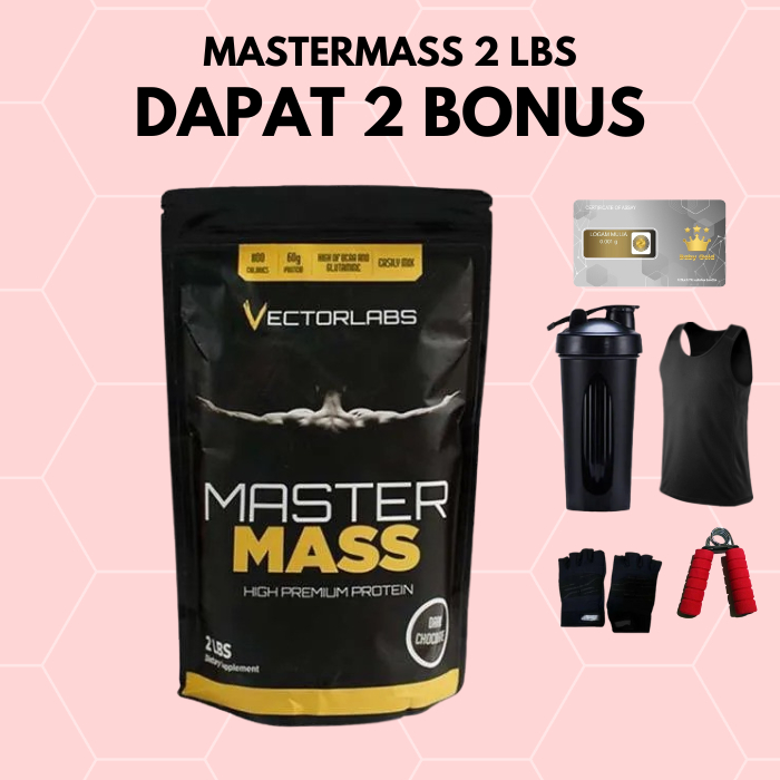 Jual Vectorlabs Master Mass Gainer 2 lbs 900 gram Mastermass Vector Lab ...
