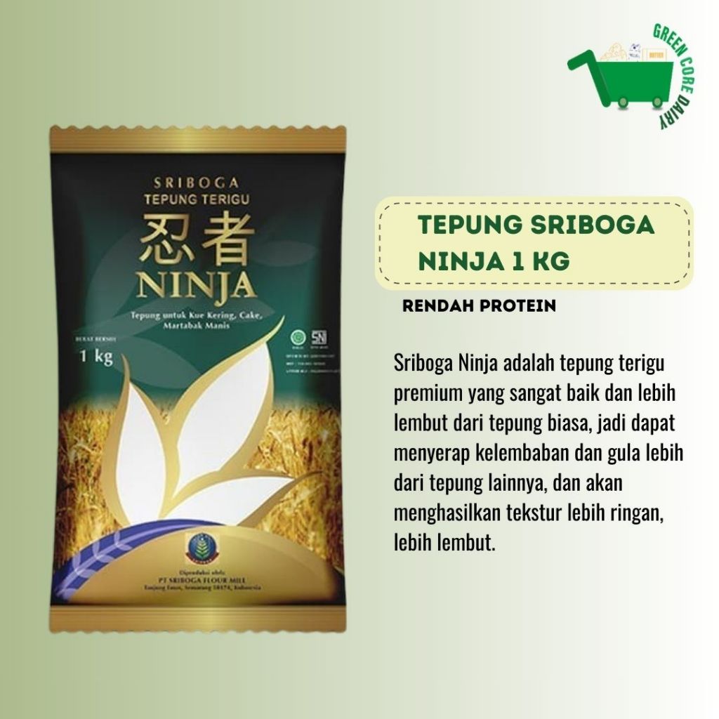 Jual TEPUNG SRIBOGA NINJA 1KG | Shopee Indonesia