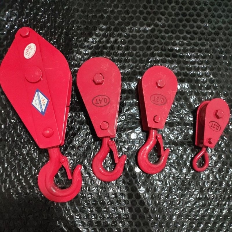 Jual katrol mini besi kerekan kapal kerekan sumur timba 0,2T 1,62 inch ...