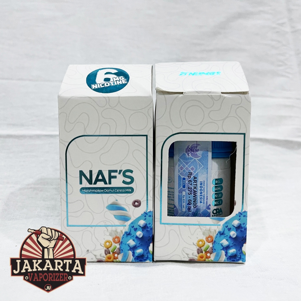 Jual NAFS V3 MARSHMALLOW DONUT CEREAL MILK 60ML 3MG 6MG BY ORA BREWERY ...