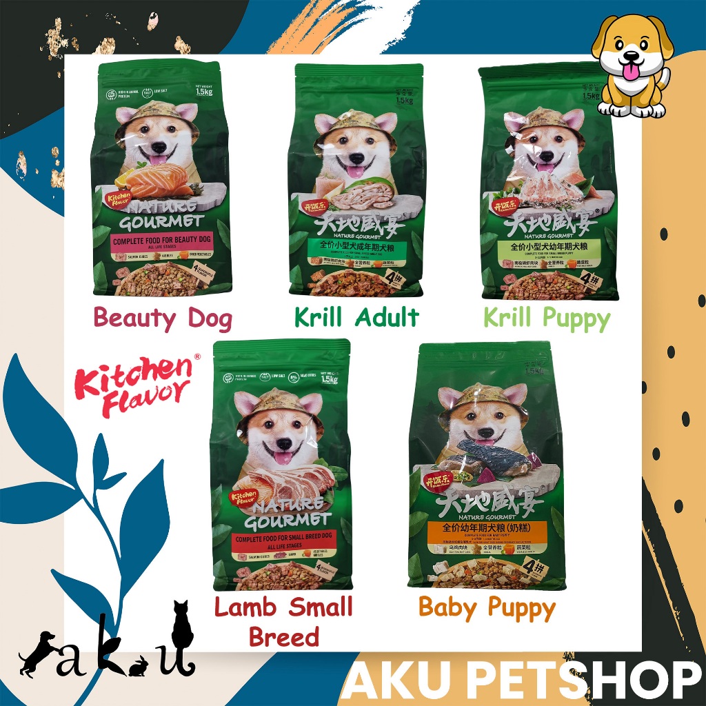 Jual Kitchen Flavour Dog 1,5Kg | KF Beauty Dog, Small Breed, Adult ...
