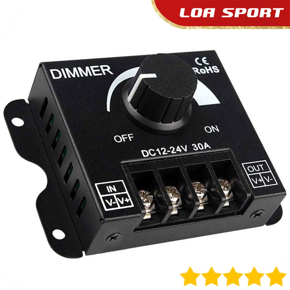 Jual Saklar Dimmer Lampu LED Pengatur Tingkat Kecerahan Cahaya 12-24V ...