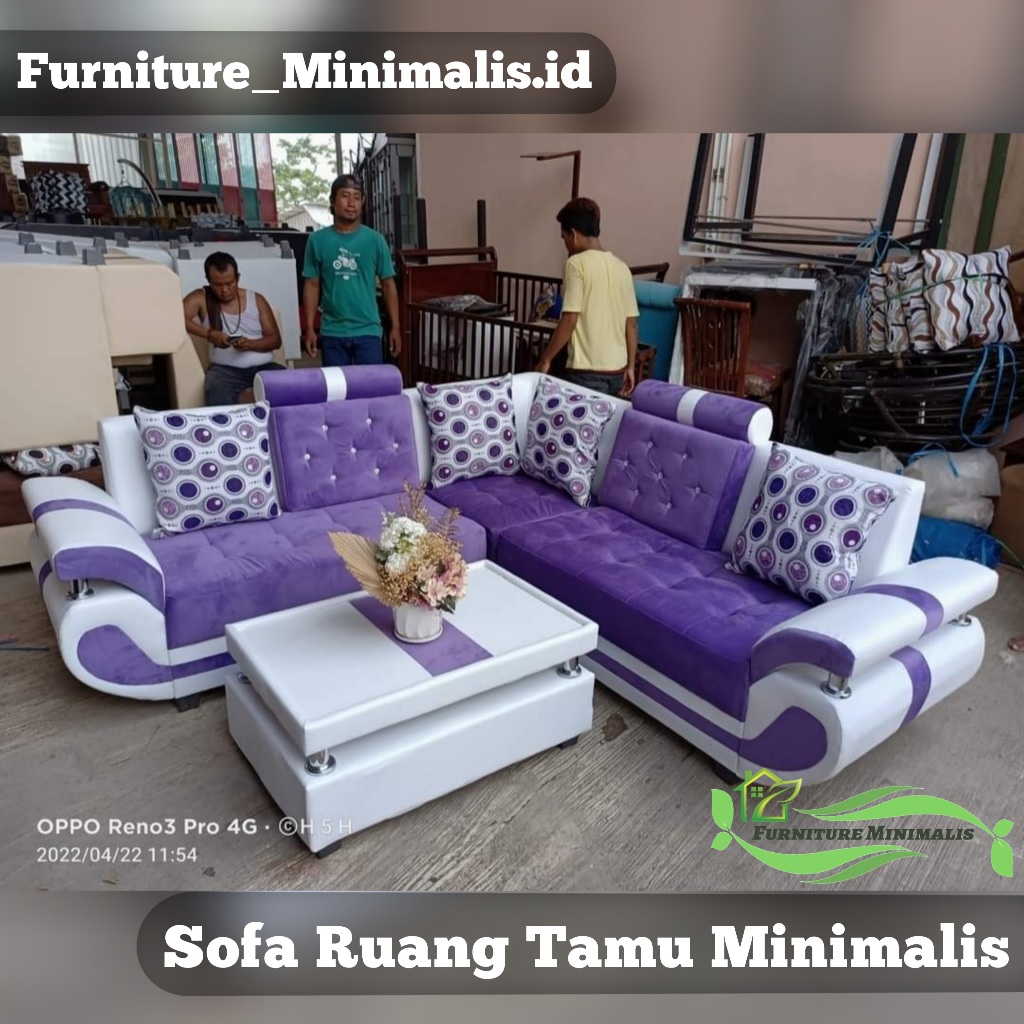 Jual Sofa Minimalis Kursi Tamu Sudut Furniture Minimalis Bandung ...