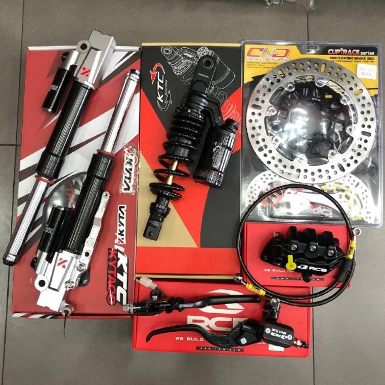 Jual Paketan Master Rem RCB E3 Kotak 14mm Set kanan Kiri Kaliper RCB S ...