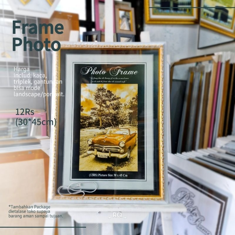Jual [12RS_30x45cm]] Pigura / Bingkai Foto /pigura wisuda / pigura ...