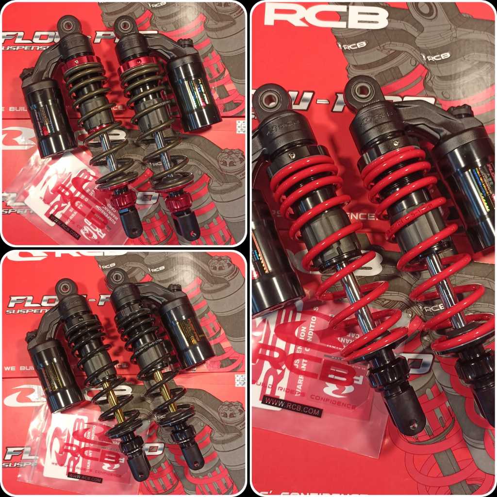 Jual SHOCK BELAKANG RCB FLOW PRO NMAX NEW 2020 UP/AEROX 155 305 MM ...
