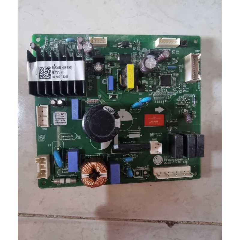 Jual modul PCB kulkas LG inverter type 9711/ebr3609 HSRI original | Shopee Indonesia