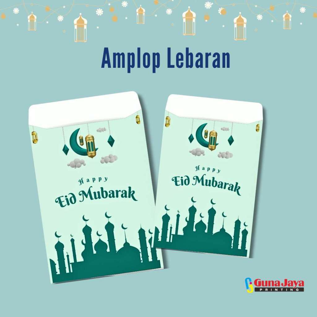 Jual Amplop Lebaran / Amplop THR / Amplop Idul Fitri CUSTOM Ukuran 10 ...