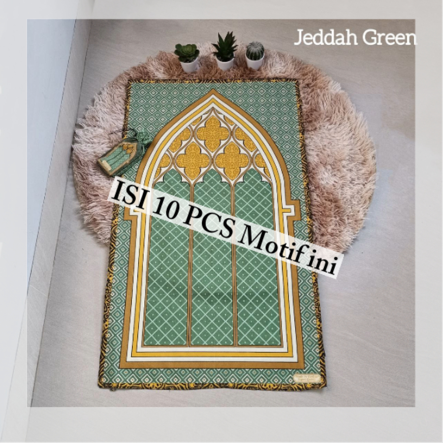 Jual SAJADAH TRAVEL JUMBO 10 pcs Ukuran 105 x 60/ SAJADAH SOUVENIR ...