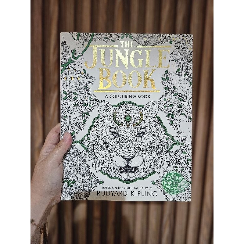 Jual [Pre-loved] The Jungle Book by Rudyard Kipling - Colouring Book ...