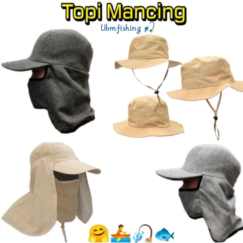 Jual Topi serba guna topi mancing topi proyek dan lain lain | Shopee ...