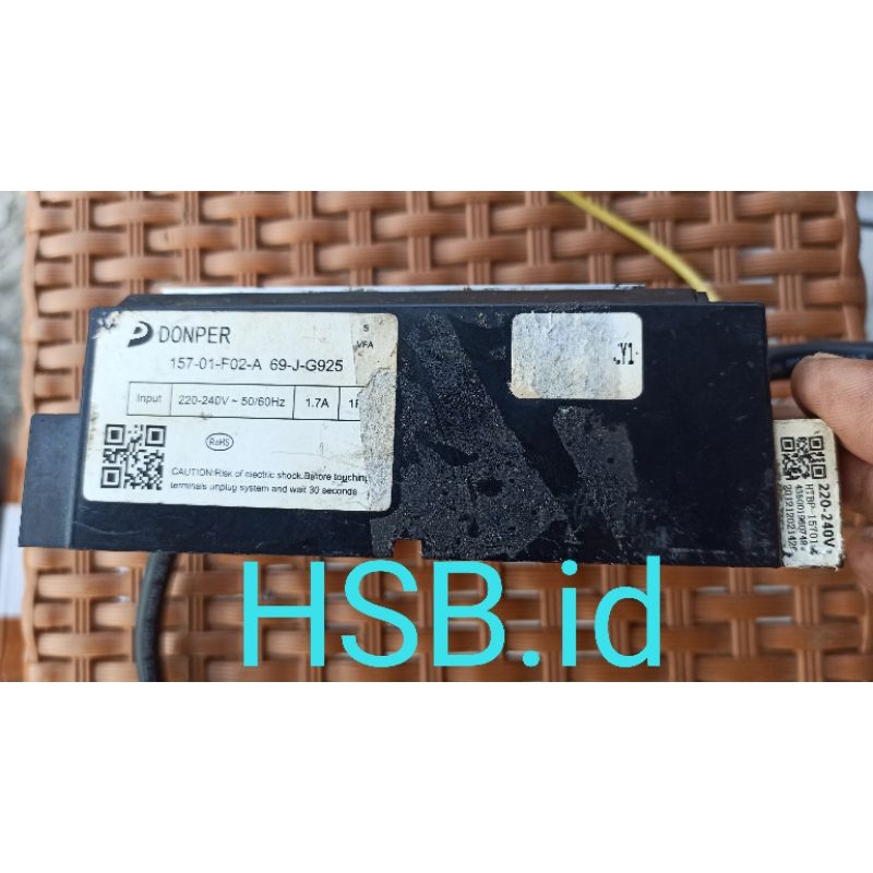 Jual MODUL PCB KULKAS POLYTRON INVERTER DONPER 157-01-F02-A 69-J-G925 ORIGINAL PART | Shopee ...