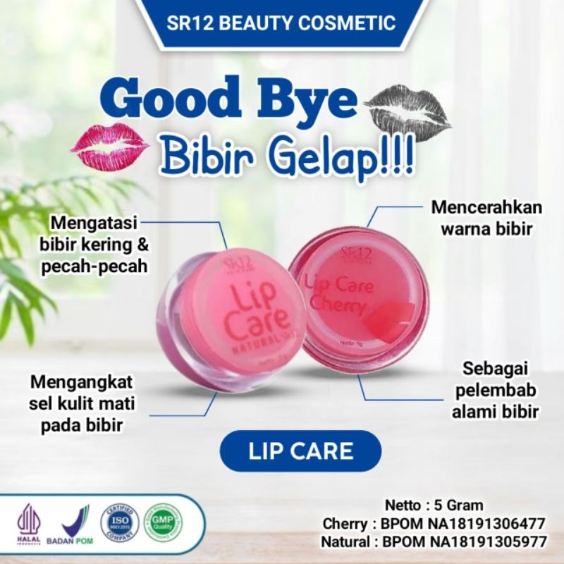 Jual Lip Care SR12 - Lip Balm - Pencerah Warna Bibir - Pelembab Bibir Kering - Lip Serum ...