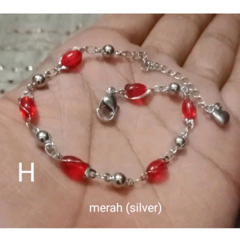 Jual gelang perhiasan permata merah | Shopee Indonesia