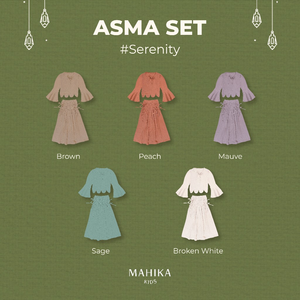 Jual MAHIKAKIDS - RAYA COLLECTION - ASMA SET - Setelan Muslim Anak ... Jual MAHIKAKIDS - RAYA COLLECTION - ASMA SET - Setelan Muslim Anak ...