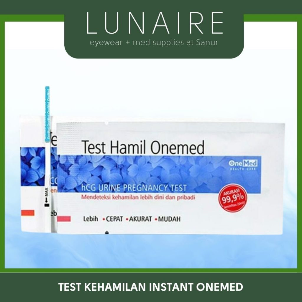 Jual Alat Tes Kehamilan ONEMED 1pcs - Tes Hamil /Strip Hamil OneMed ...