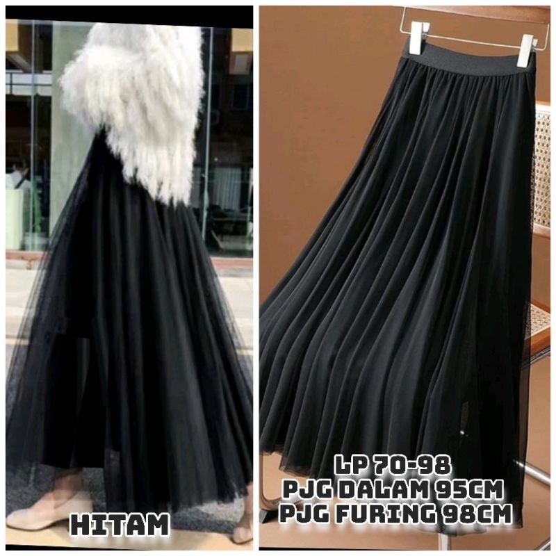 Jual Rok Tutu import /Rok tutu premium/tutu list gold 4 layer | Shopee ...