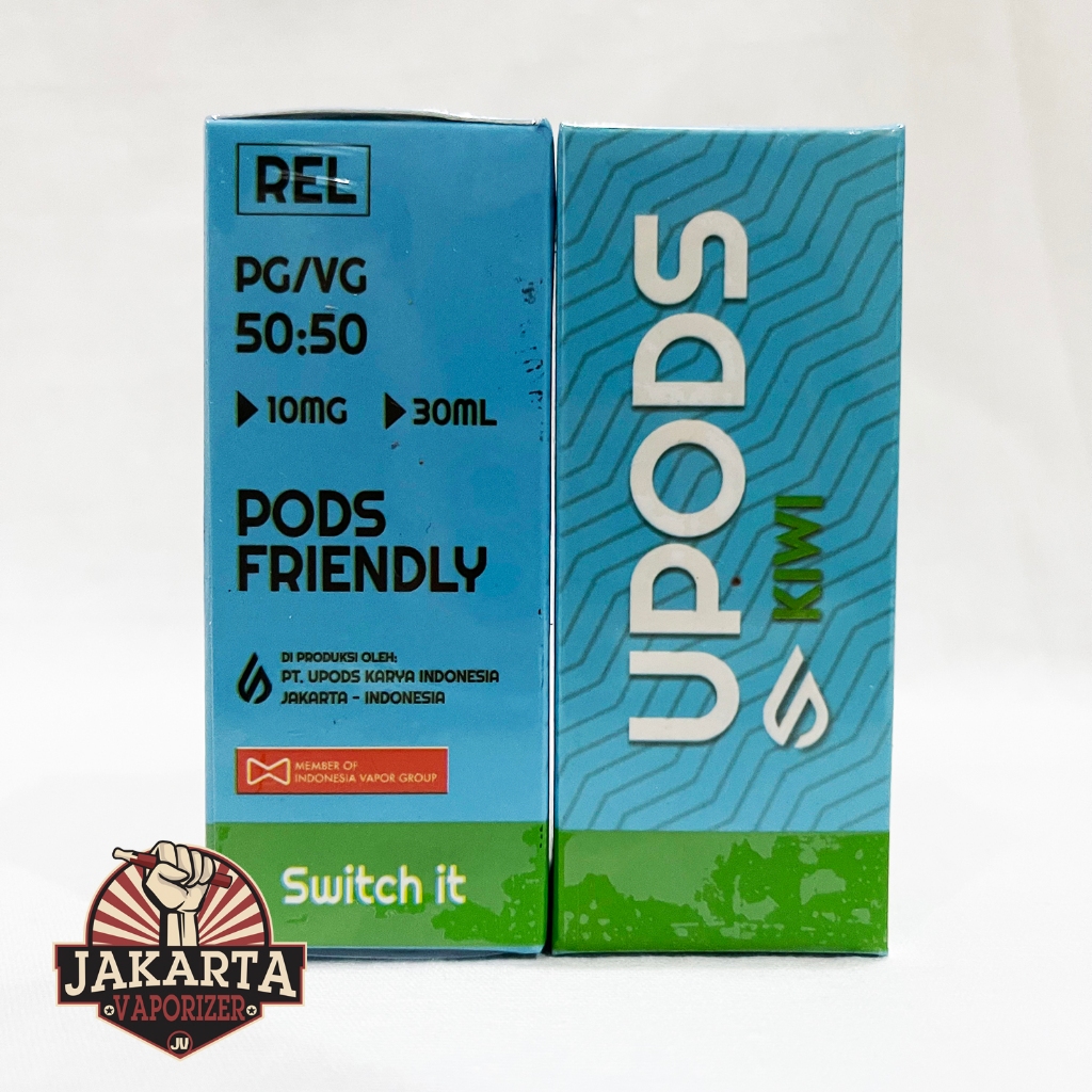 Jual [SALT] UPODS KIWI FREEZE 30ML 12MG BY UPODS JUICE CARTEL LIQUID ...