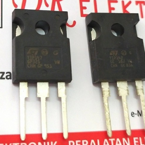 Jual Murah Transistor ori merk ST TIP142 TIP 142 TIP147 TIP147 asli original | Shopee Indonesia