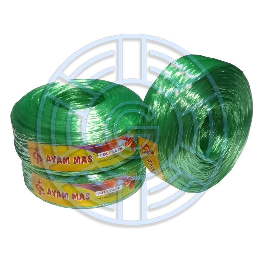 Jual Tali Plastik Rafia Warna 500 Gram Merek Ayam Mas / Gapura / Jeruk ...