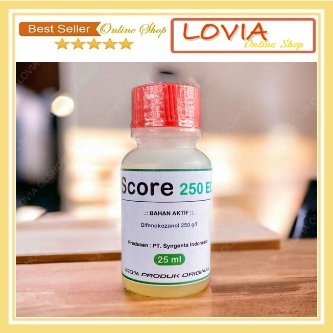 Jual Repack 25 ml Fungisida SCORE 250 EC Bahan Aktif Difenokozanol Original | Shopee Indonesia