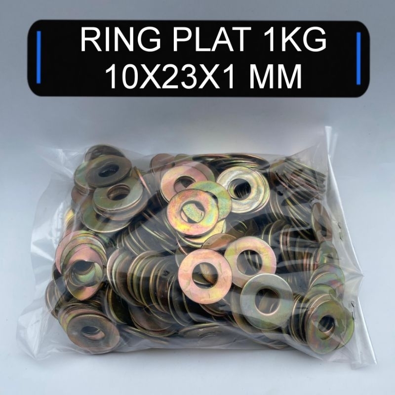 Jual RING PLAT KILOAN | 1KG RING PLAT 10X23X1 MM | RING PLAT M10 | RING ...
