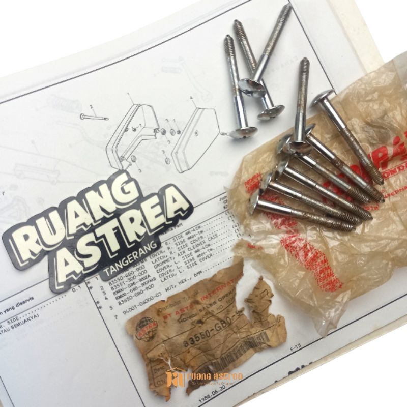 Jual BAUT BAUD TUTUP BOX AKI ASTREA STAR ASDAP C700 C800 SUPERCUP 83550 ...