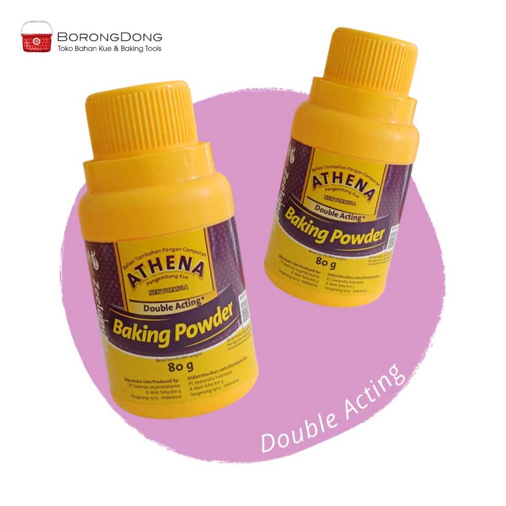 Jual ATHENA Baking Powder Double Acting 80g | Shopee Indonesia