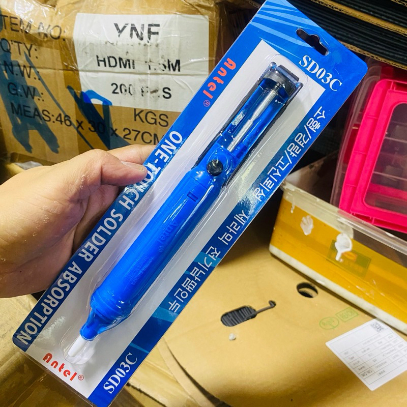 Jual Pump Solder SD03C ANTEL / Sedotan Timah SD03C merek antel / max | Shopee Indonesia