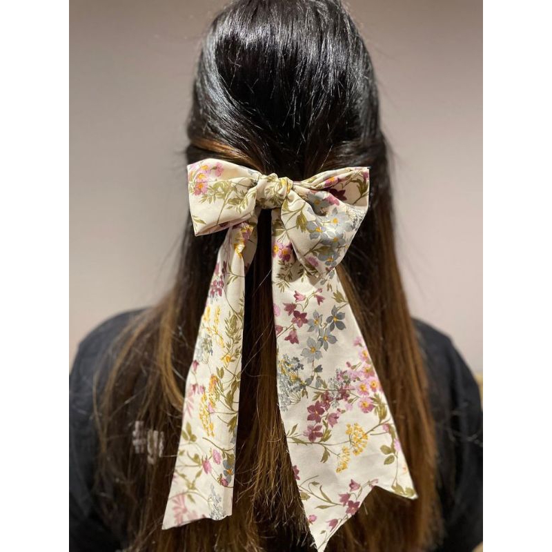 Jual Jepit Rambut Pita Motif Korea Ribbon Bow Hairclip | Shopee Indonesia
