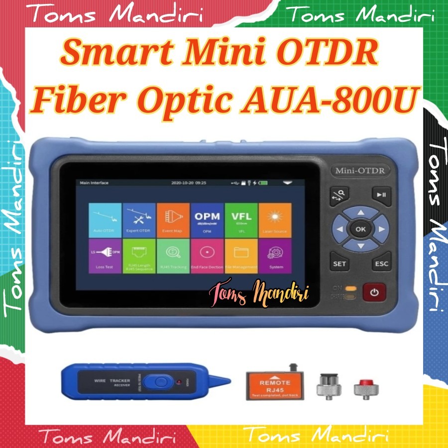 Jual Smart Mini OTDR Fiber Optic AUA-800U | Shopee Indonesia