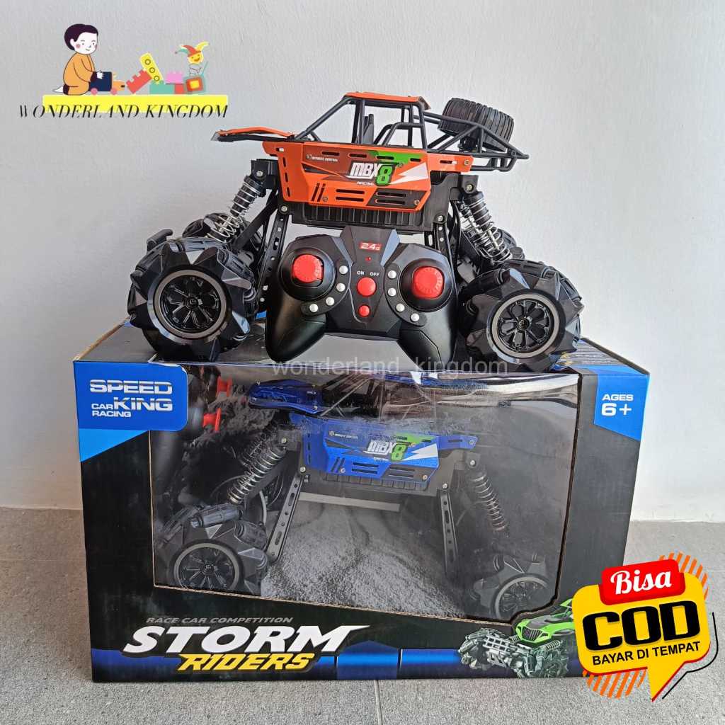 Jual Remote control storm riders mobil jeep car besar roda 2.4ghz big ...