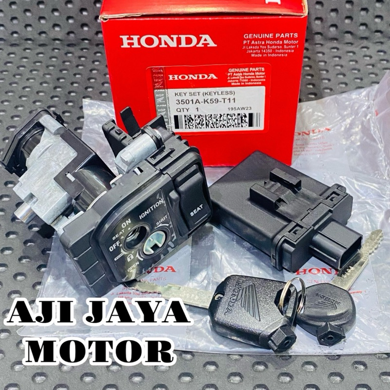 Jual Kunci Kontak set Plus Remote modul Vario 150 Old Lama 2015 - 2018 | Shopee Indonesia