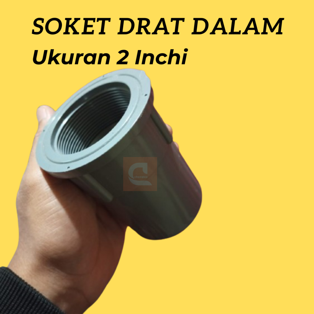 Jual Penyambung Pipa Soket Drat Dalam Ukuran 2 Inchi Fitting Pvc ...