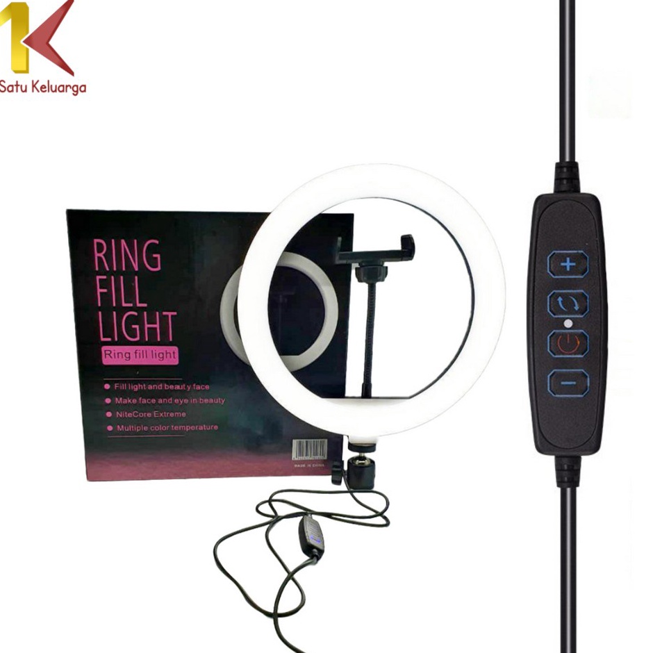 Jual of Satu Keluarga Lampu Ring Light C369 3 Warna 6Inch Ringlight ...