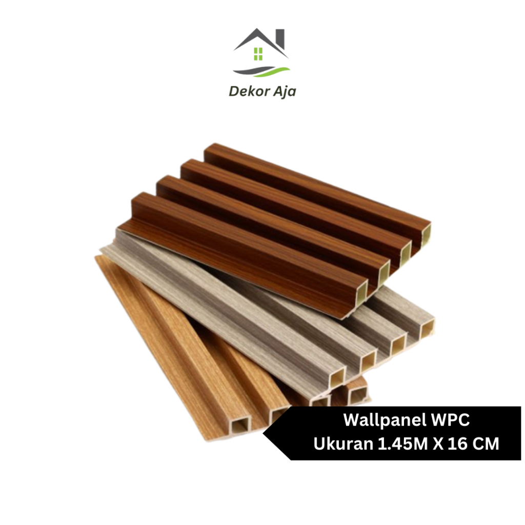 Jual Wood Panel WPC / Wall Panel PVC / Kisi Kisi Tembok / Dinding Motif ...
