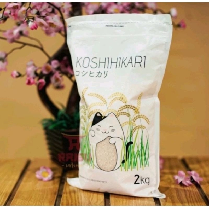 Jual beras jepang koshihikari 2 kg | Shopee Indonesia