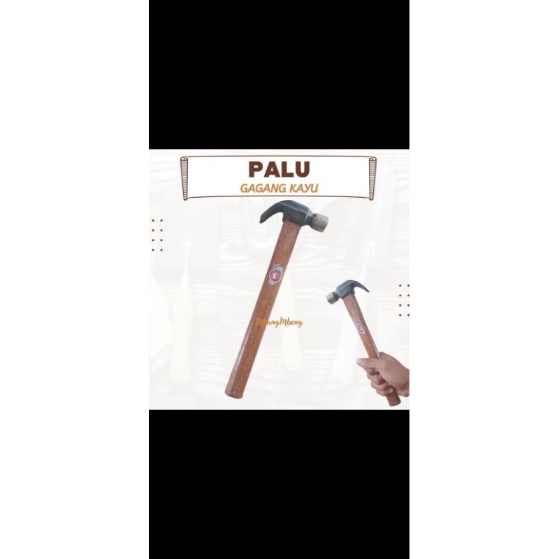 Jual palu ( Tukul ) gagang kayu berkualitas | Shopee Indonesia