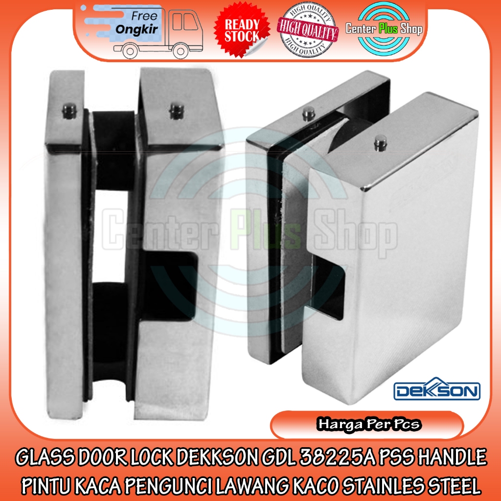 Jual GLASS DOOR LOCK DEKKSON GDL 38225A PSS HANDLE PINTU KACA PENGUNCI ...