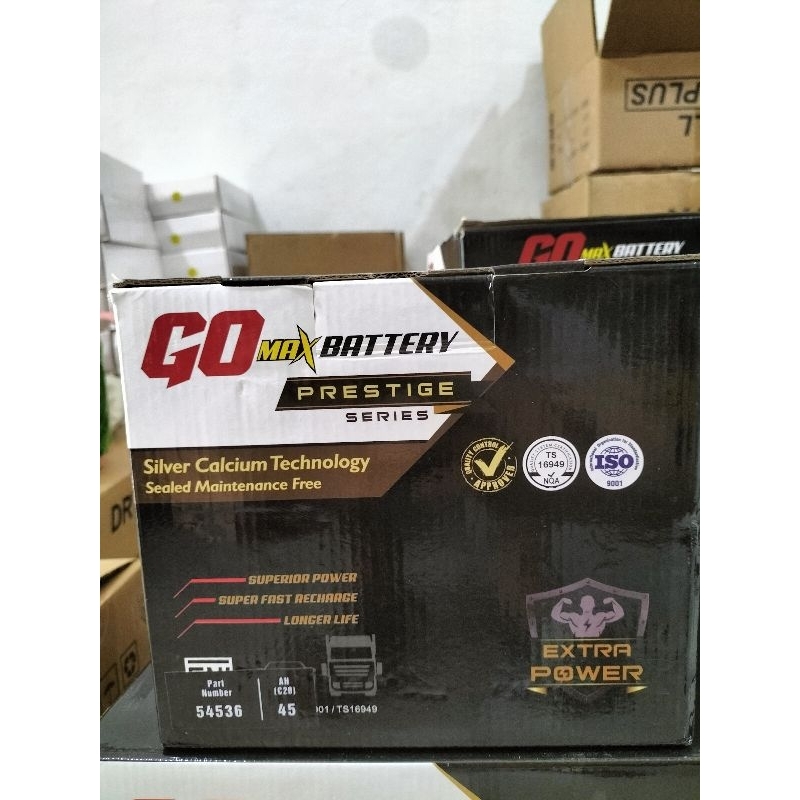Jual Aki Kering Mobil GO Battery 54536 Din45 LN1 12V 45Ah Ford Fiesta Hyundai Creta Stargazer ...